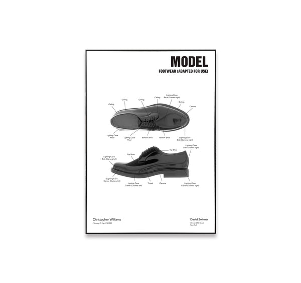MODEL FOOTWEAR (ADAPTED FOR USE) POSTER by Christopher Williams ...